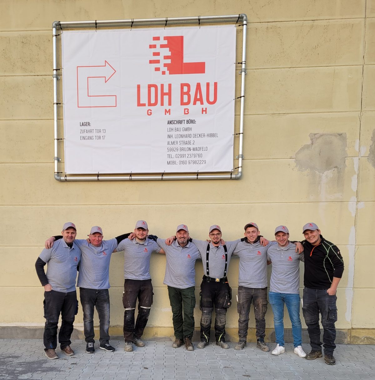 Das Team der LDH Bau GmbH